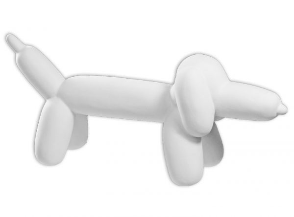 Balloon Wiener Dog | Angelo's Pottery Studio